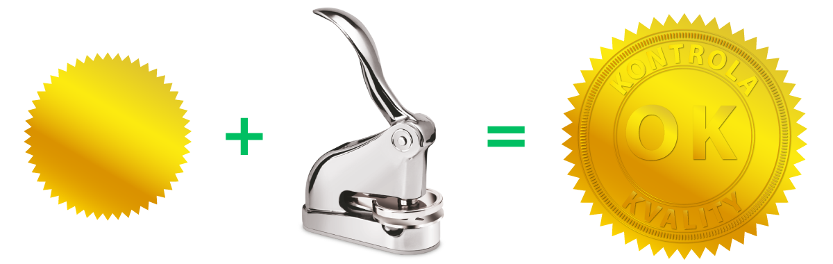 RELIÉFNÍ RAZÍTKA - Razítková pohotovost - nejlevnější razítka v ČR